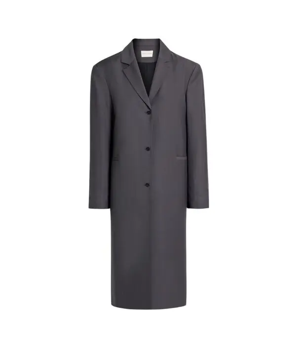 LOULOU STUDIO Wool-crepe Coat
