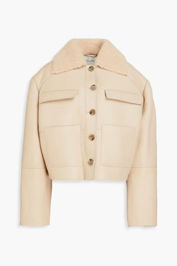 LOULOU STUDIO Bugur Oversized Shearling Jacket
