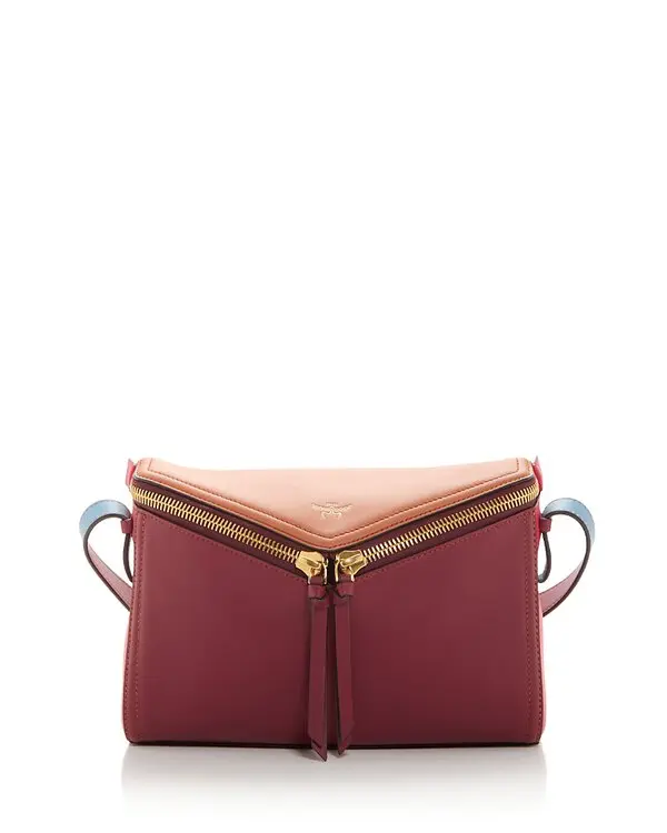 Mcm Diamant 3d Leather Shoulder Bag - Multi
