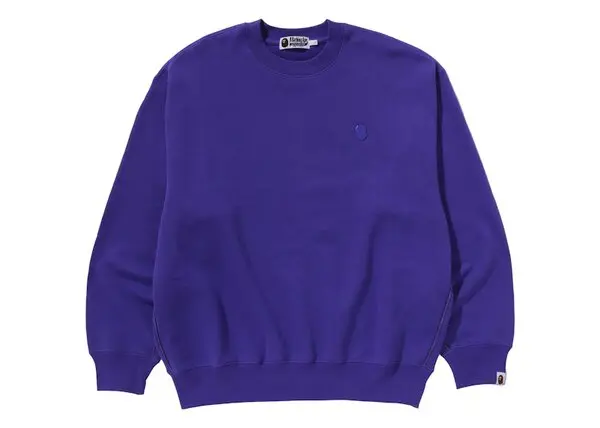 BAPE One Point Relaxed Fit Crewneck Sweatshirt