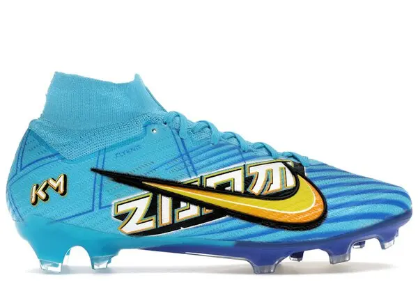 Nike Zoom Superfly Elite Km Fg Mbappe Motivation Pack - Baltic Blue/white
