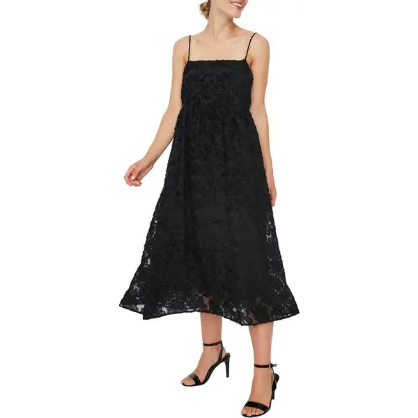 Vero Moda Kaya A-Line Dress In Black - 59% Off | Editorialist