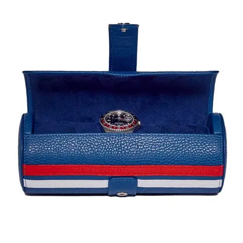 RAPPORT LONDON Greenwich Three Watch Roll - Navy
