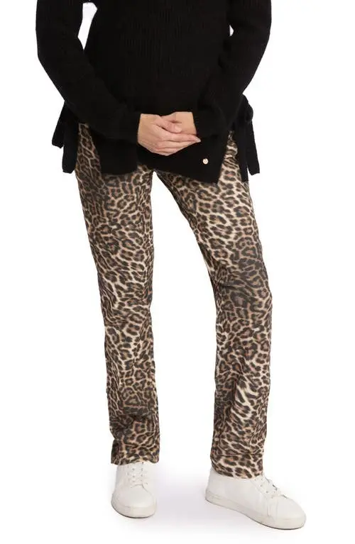CACHE COEUR Print Maternity Jeans