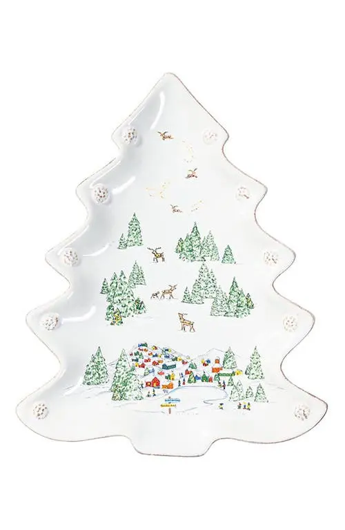 JULISKA Berry & Thread North Pole Small Tree Tray