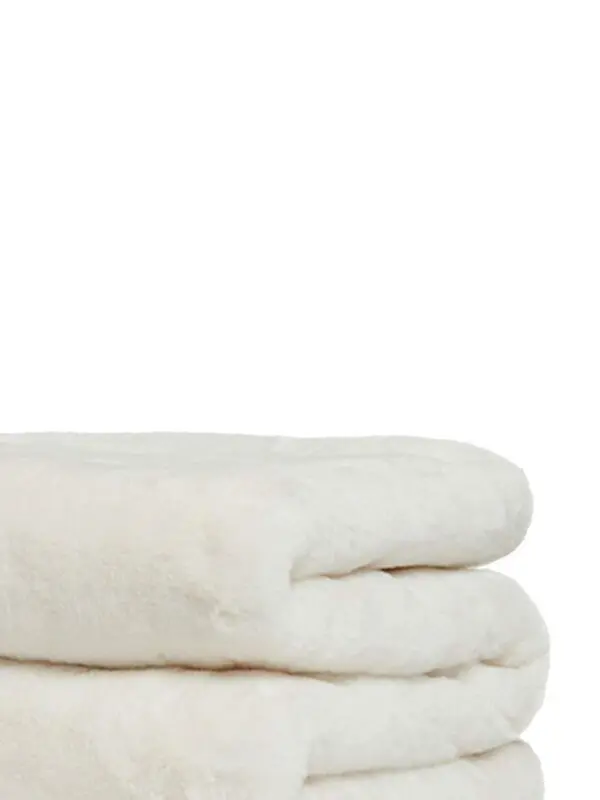 Apparis Dino Brady Faux-fur Throw - White