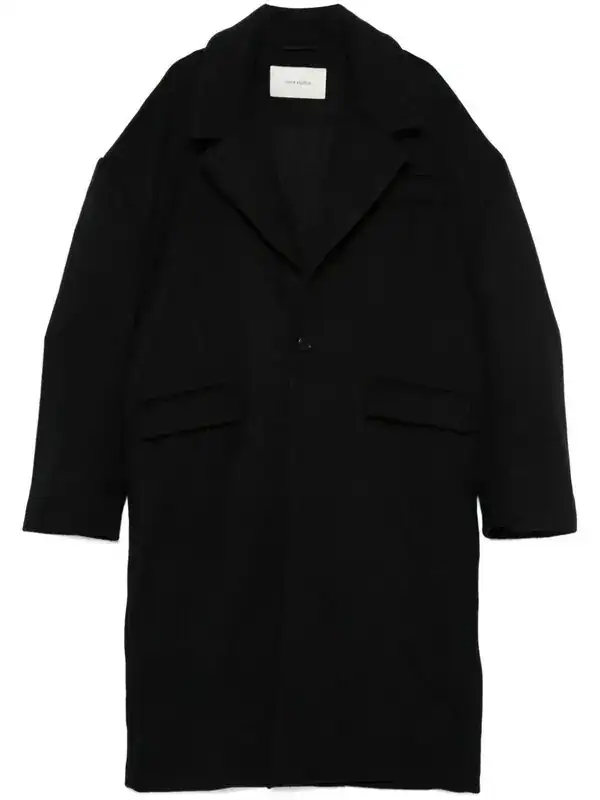 Entire Studios Basilica Coat - Black | Editorialist