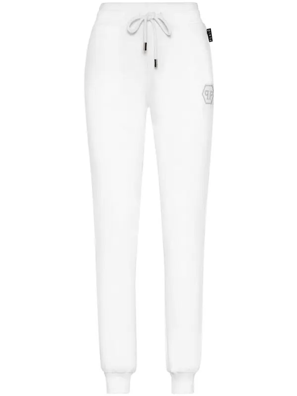 Philipp Plein Crystal Hexagon Track Pants