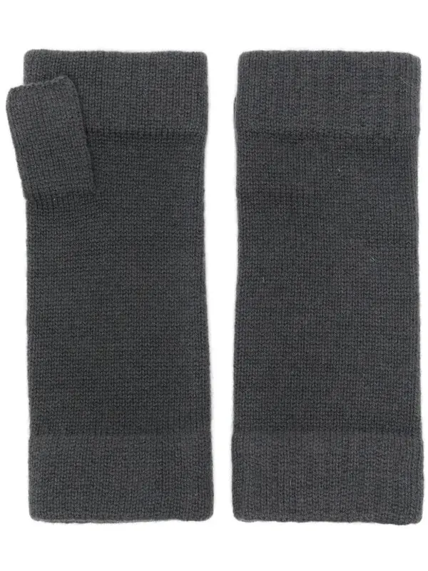 N.peal Fingerless Gloves - Grey
