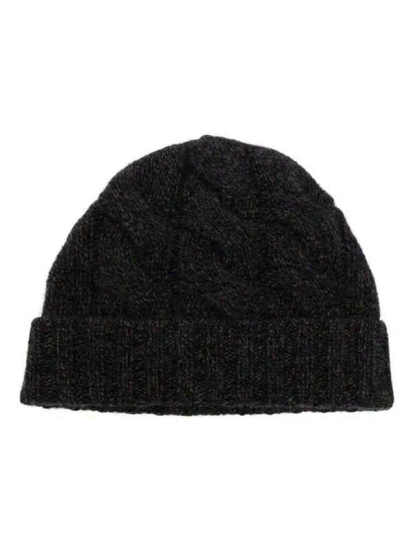 N.peal Chunky Cable Beanie