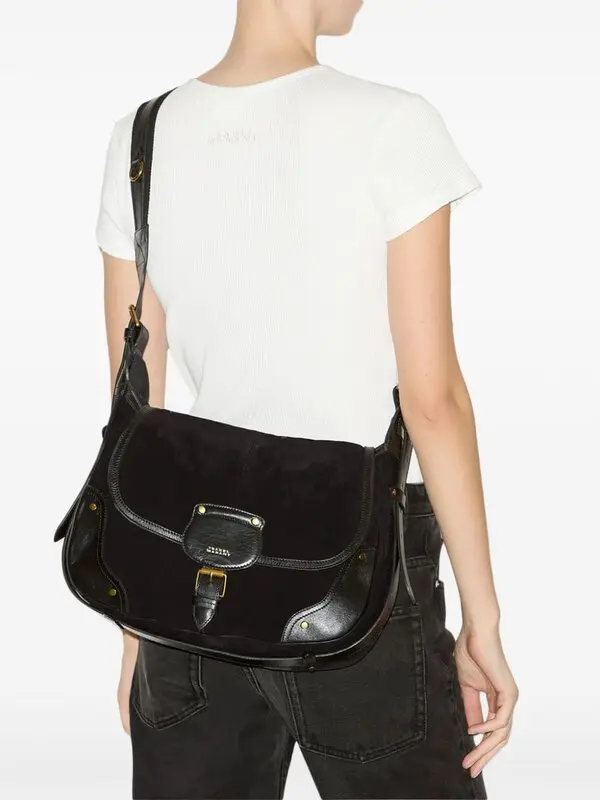 Isabel Marant Sierra Shoulder Bag - Black