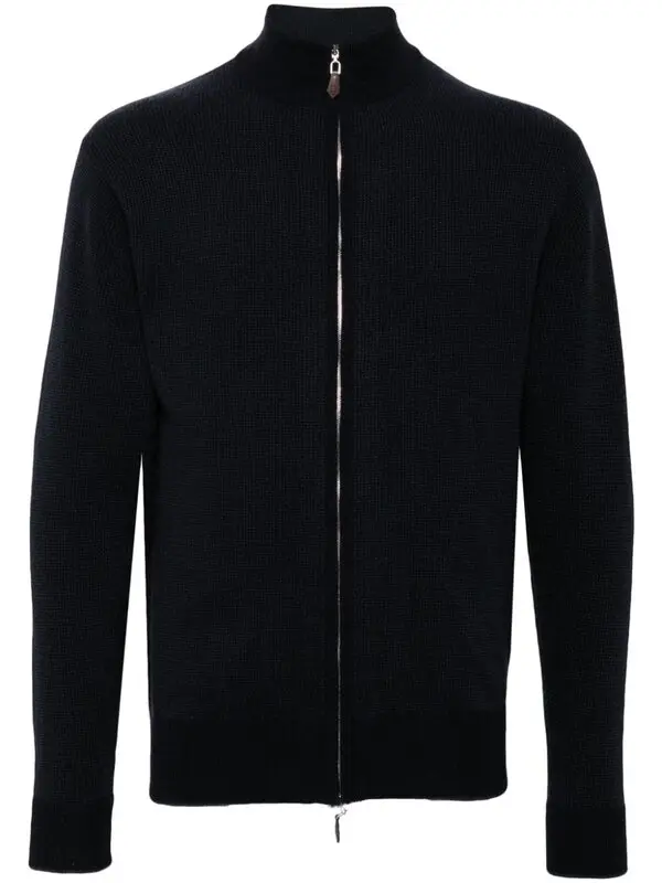 N.peal Knightsbridge Cardigan - Blue