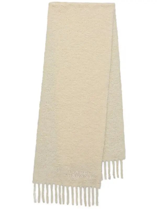 Isabel Marant Fouzy Scarf - Neutrals