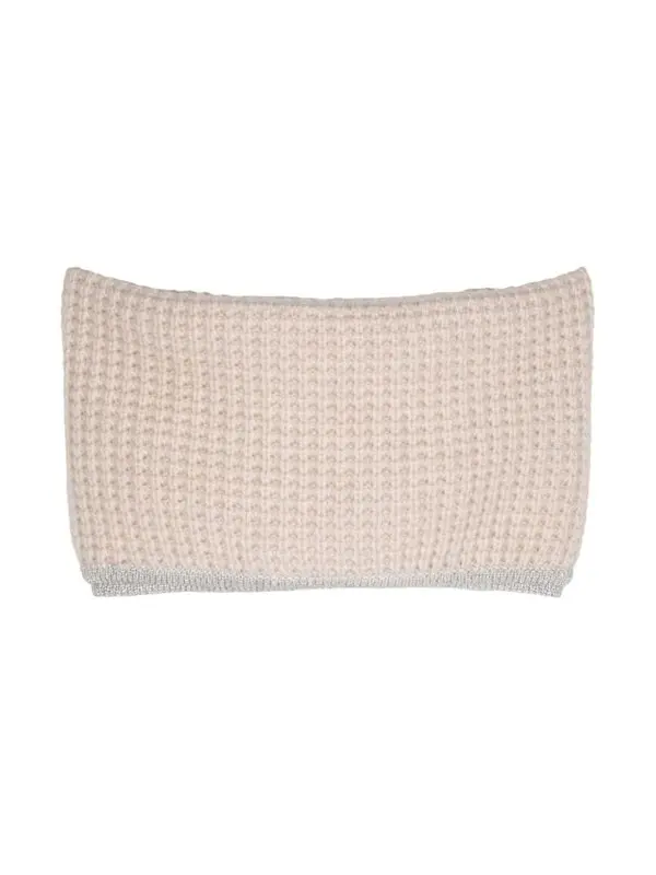 N.peal Waffle Stitch Scarf