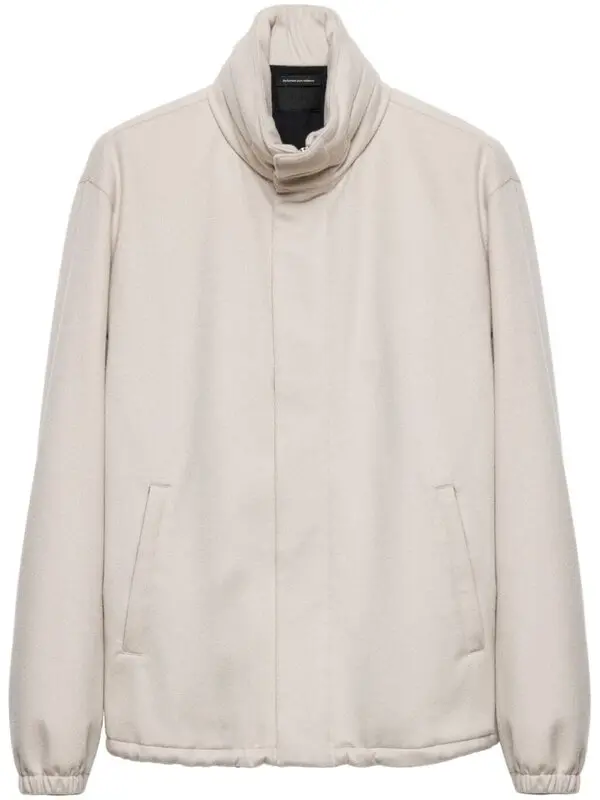 Prada Cashmere Jacket - Neutrals