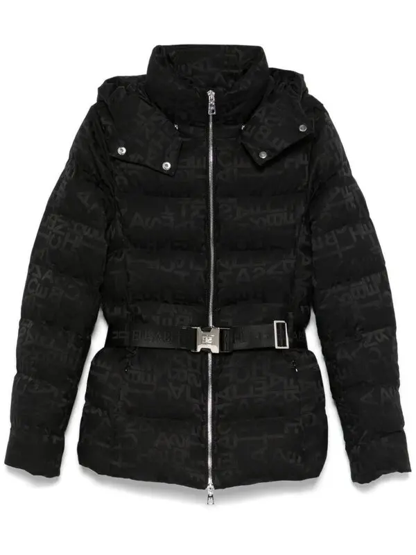Elisabetta Franchi Logo-jacquard Padded Jacket