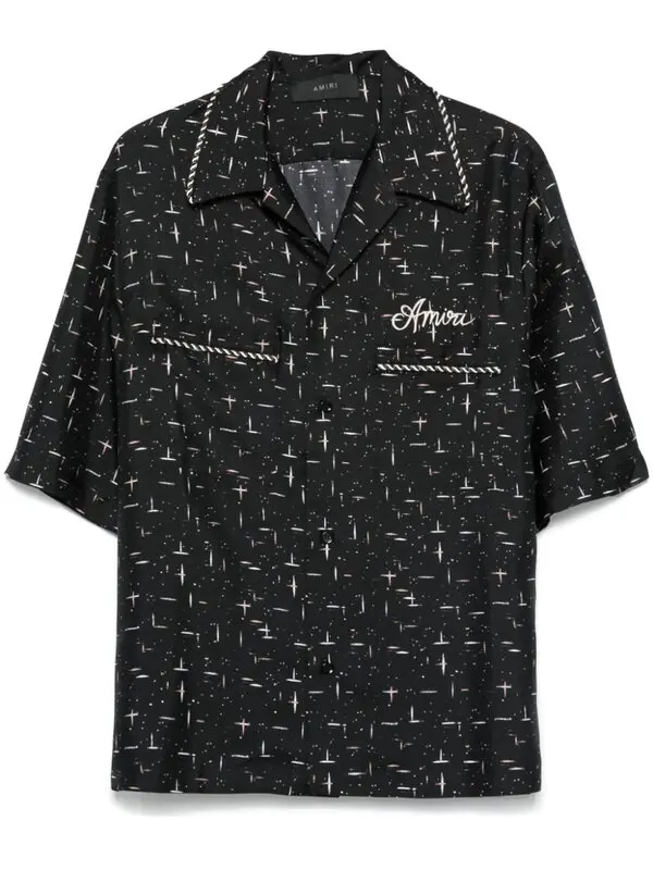 Amiri Dash-print Shirt