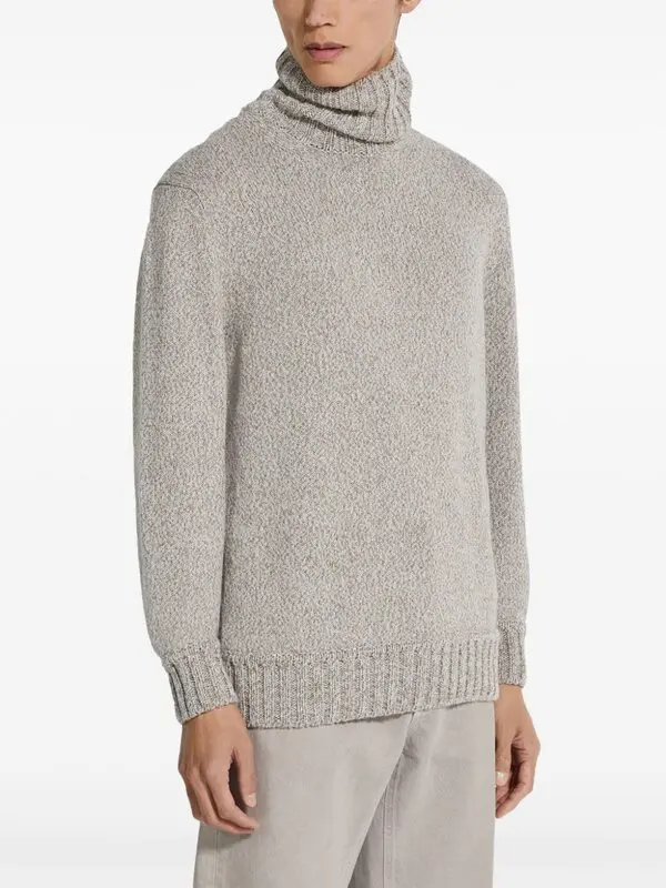 Zegna Oasi Cashmere Jumper - Neutrals