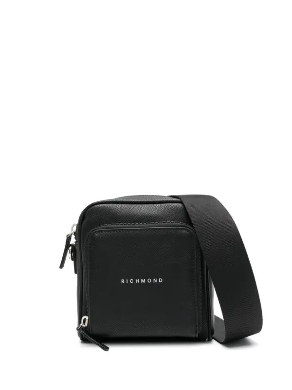 John Richmond Logo Messenger Bag