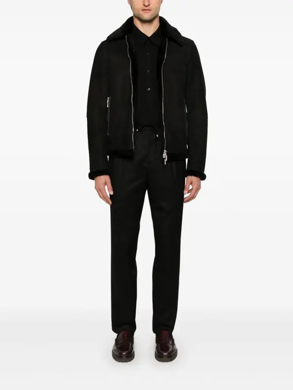 D4.0 Wool Cardigan - Black