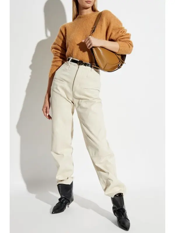 MARANT ETOILE Enya Jumper - Yellow