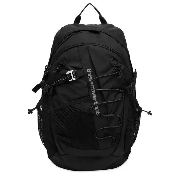 バッグ thisisneverthat SP-Logo Field Backpack Thisisneverthat Sp-Logo Field Backpack 28 In Black - 25% Off