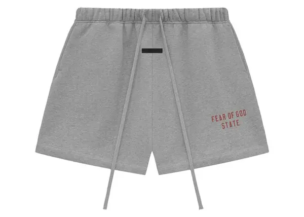 Fear Of God Essentials Fleece Soccer Short - Dark Heather