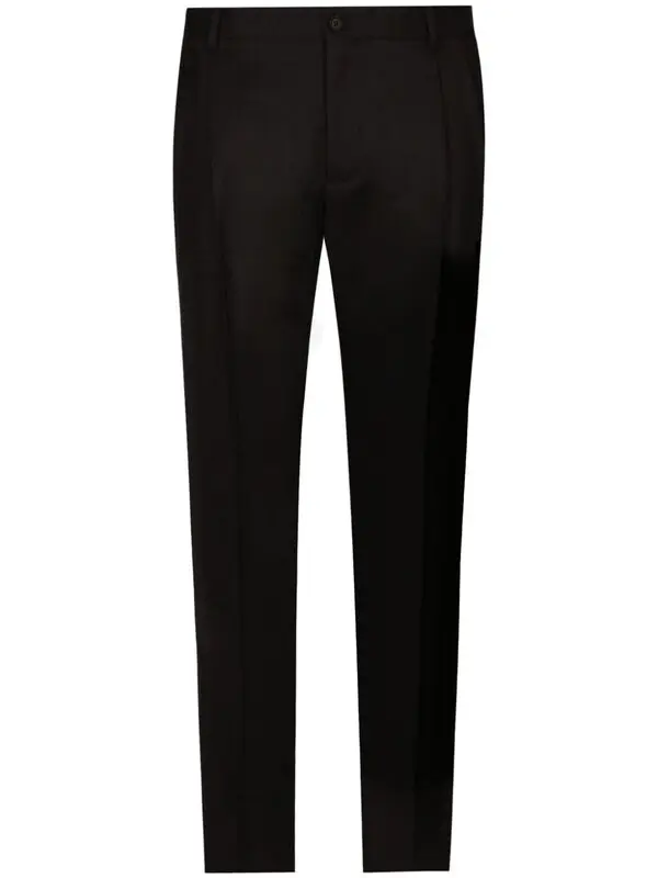Dolce & Gabbana Tailored Tapered Trousers - Black