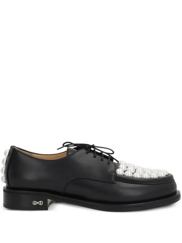Mach & Mach Sirene Lace-up Shoes - Black