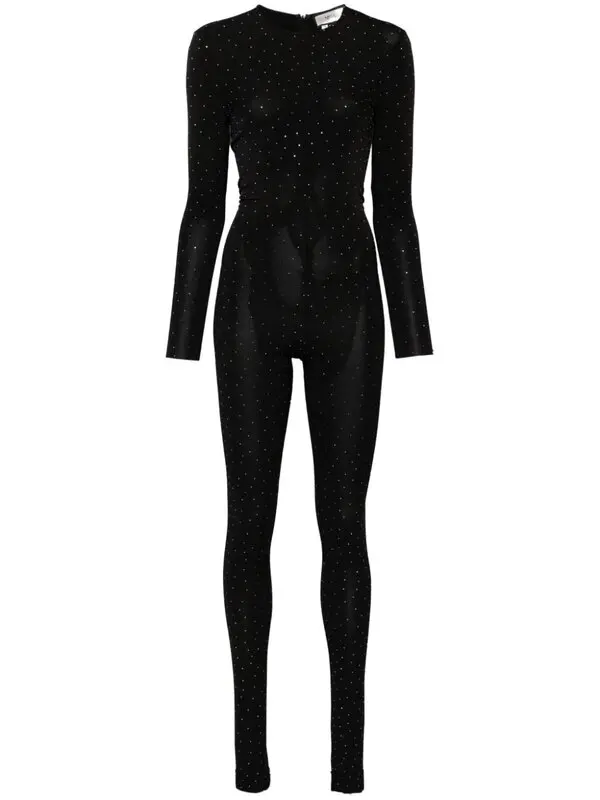NISSA Rhinestone-embellished Jumpsuit