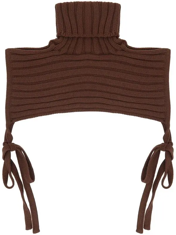 NICCOLO PASQUALETTI Wool Roll-neck Shrug