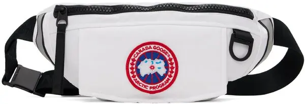 Canada Goose Waist Pack Belt Bag White Blanc Editorialist