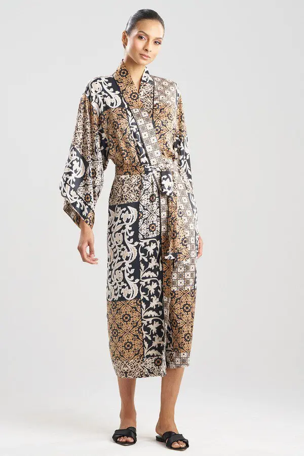 Natori Tapestry Robe - Neutral