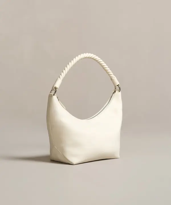 Jenni Kayne Crescent Shoulder Bag - White