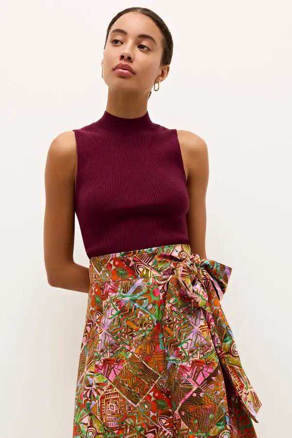 MARIE OLIVER Mazie Top - Potion