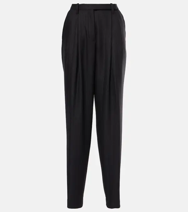 Dorothee Schumacher Pinstripe Wool Trousers