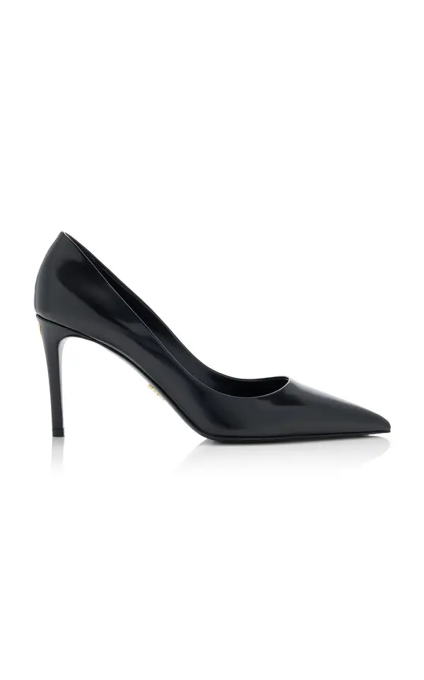 Prada Leather Pumps - Black