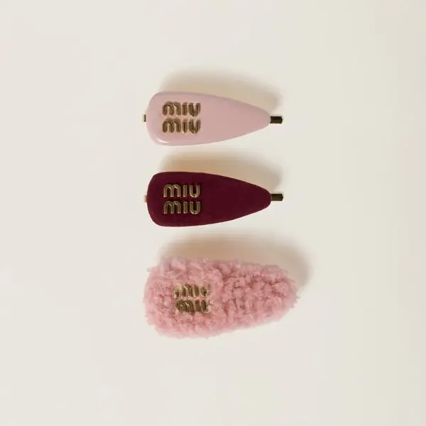 Miu Miu Set Of Hair Clips
