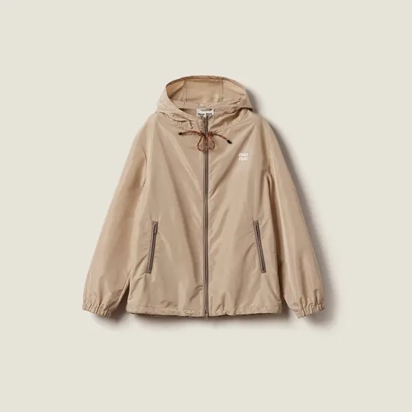 Miu Miu Technical Fabric Blouson Jacket - Cord