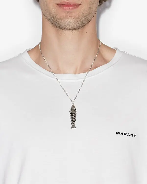Isabel Marant River Pendant Necklace - Silver