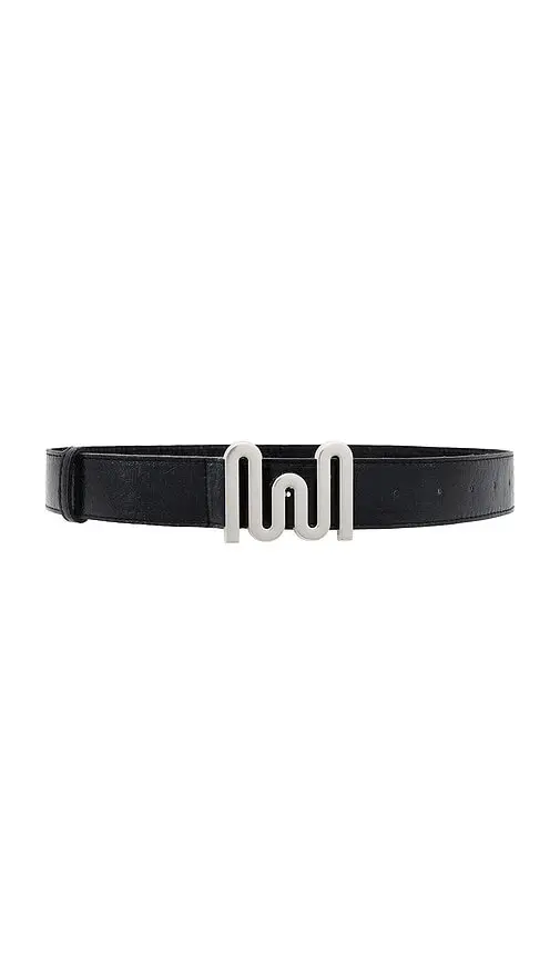 Milkwhite belts Exclusive medieval white leather belt with handcoined brass  main image 2
