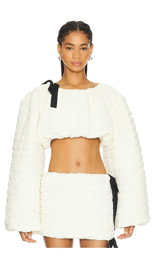 MILKWHITE Cropped Top