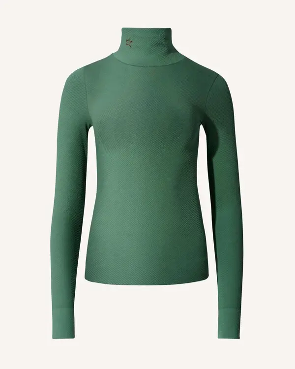 Perfect Moment Seamless Thermal Top - Dark-green