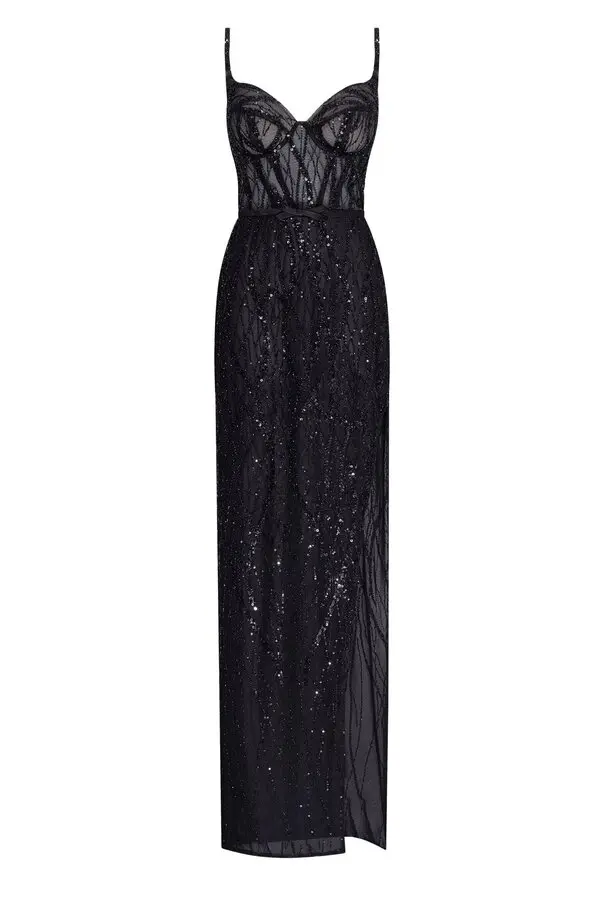 MILLA Sequin Maxi Gown