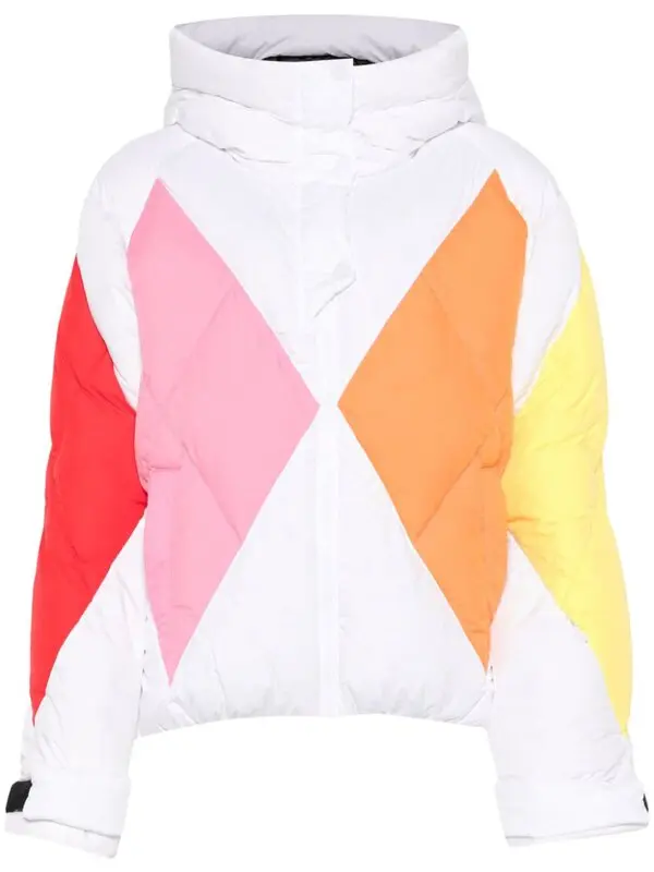 Rossignol X Jcc Diamond Down Bomber Jacket - White