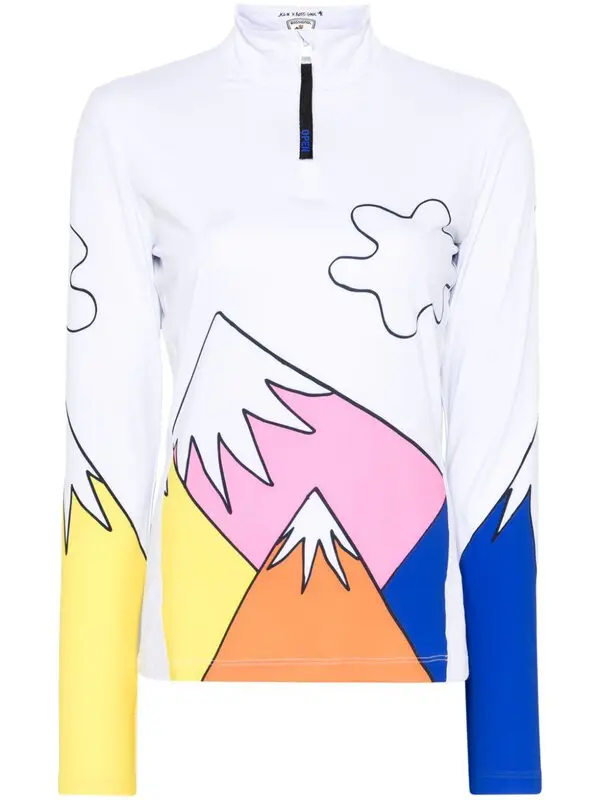 Rossignol X Jcc Booster Half-zip Sweater - White