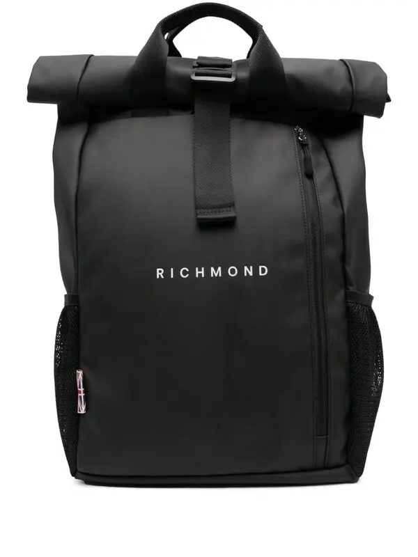 John Richmond Logo-print Backpack