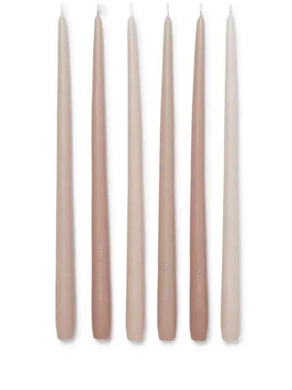 Brunello Cucinelli Logo-engraved Candles - Brown