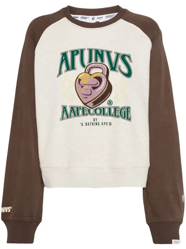 AAPE BY *A BATHING APE® Graphic-print Sweatshirt