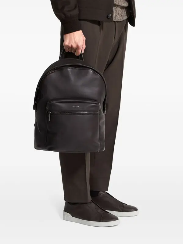 Zegna Secondskin Backpack - Brown